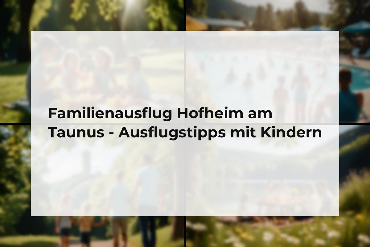 Hofheim am Taunus | Hessen-Tourist