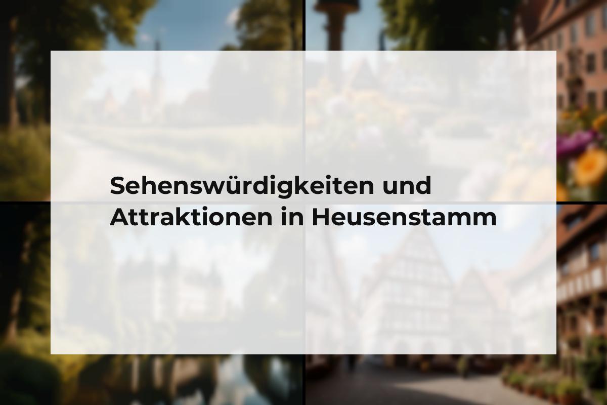 Sehenswürdigkeiten und Attraktionen in Nidda | Hessen-Tourist